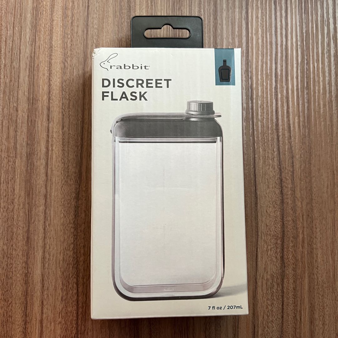 Rabbit Discreet Flask (Black), Sports Equipment, Hiking & Camping on ...