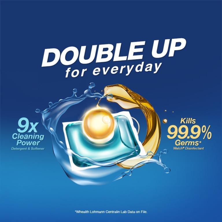 READY STOCK! *65 CAPSULE PER PACK* Walch 9x Antiseptic Laundry Capsules ...