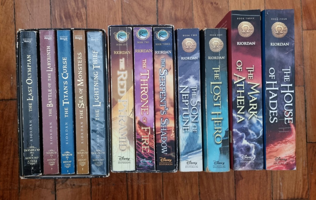 Rick Riordan Sets, Hobbies & Toys, Books & Magazines, Fiction & Non ...