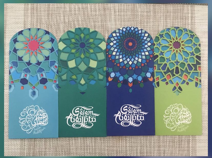 Sampul Duit Raya - Etiqa (set of 4 pieces), Hobbies & Toys, Stationery ...