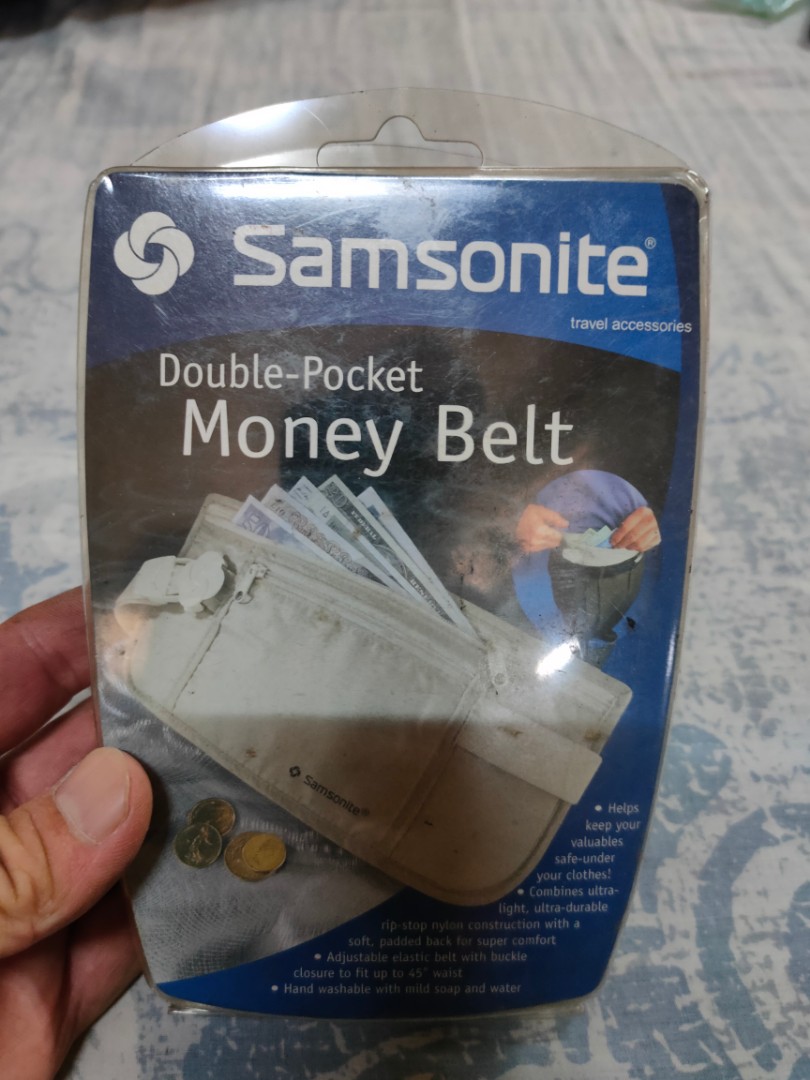 SAMSONITE MONEY BELT, Men's Fashion, Bags, Belt bags, Clutches and ...