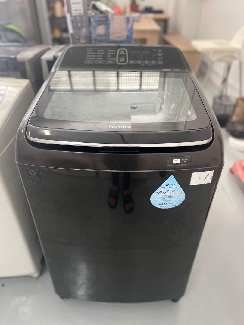 SAMSUNG 14KG TOP LOAD WASHING MACHINE WA14N6780CV, TV & Home Appliances ...