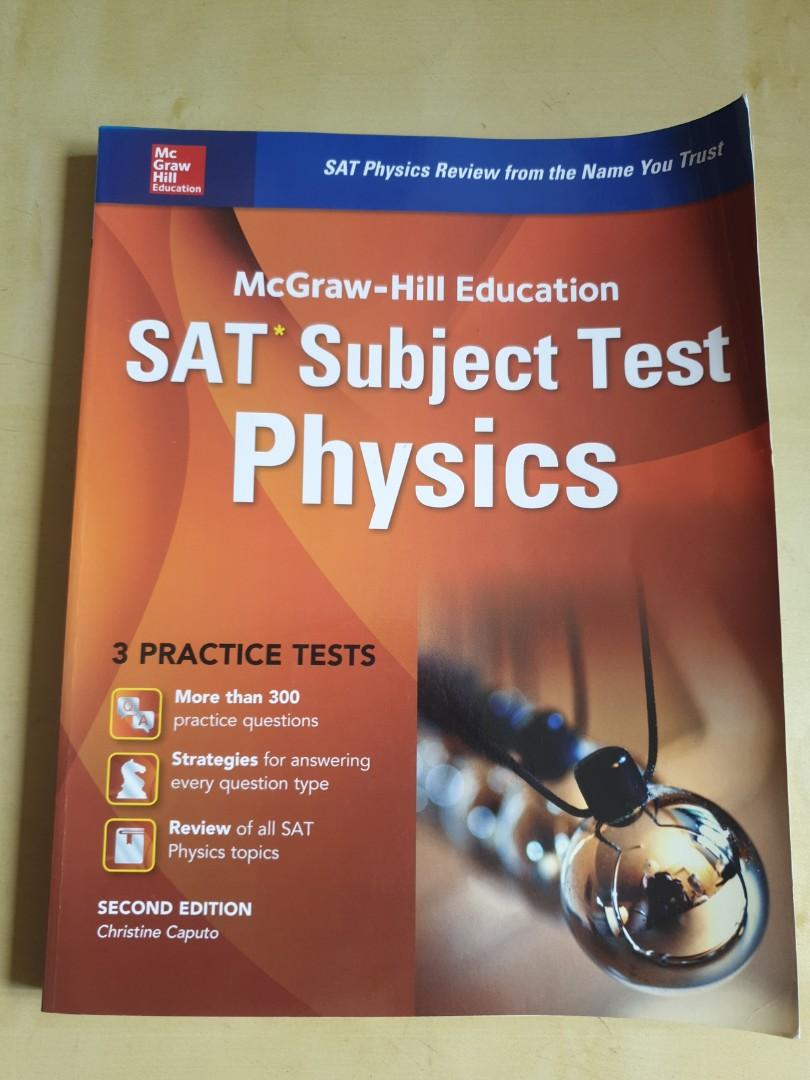 SAT Physics Textbook, Hobbies & Toys, Books & Magazines, Textbooks on ...