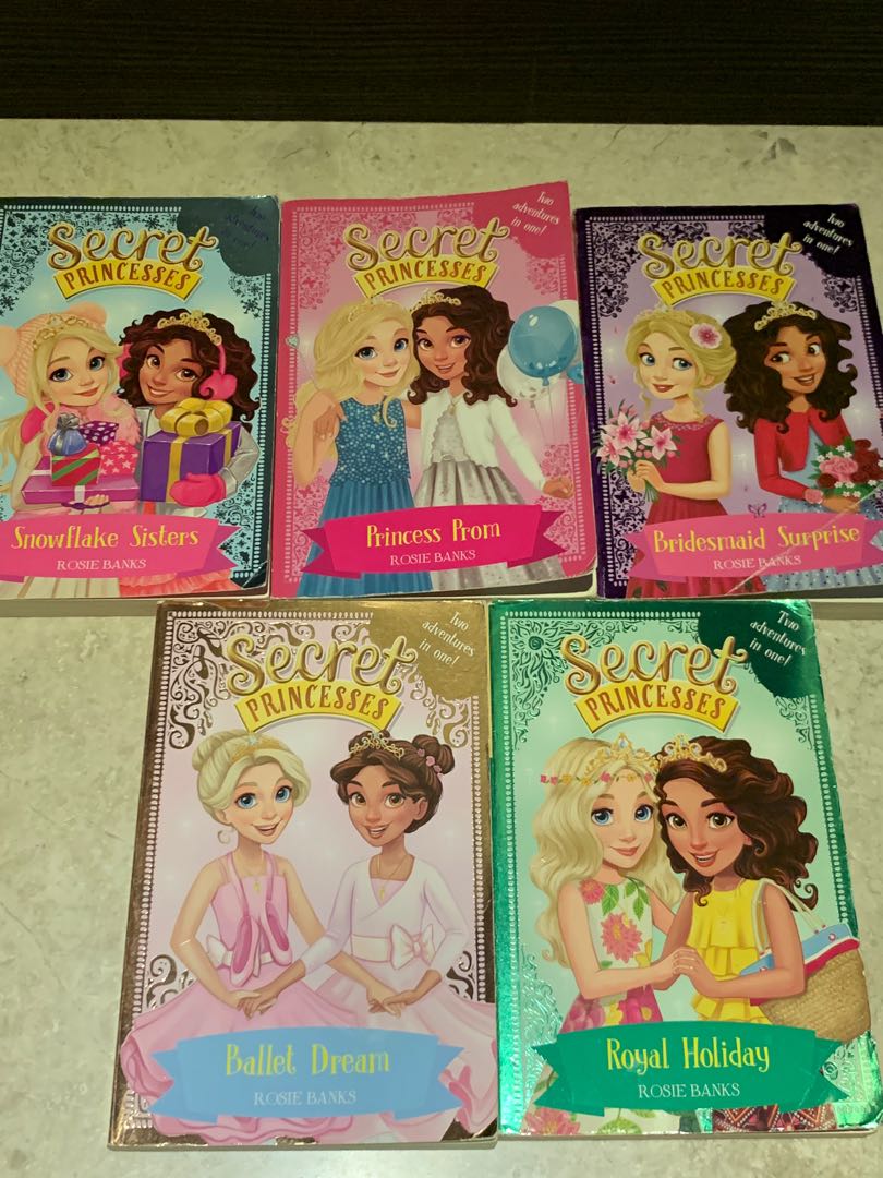 Secret Princesses (Set of 5), Hobbies & Toys, Books & Magazines ...
