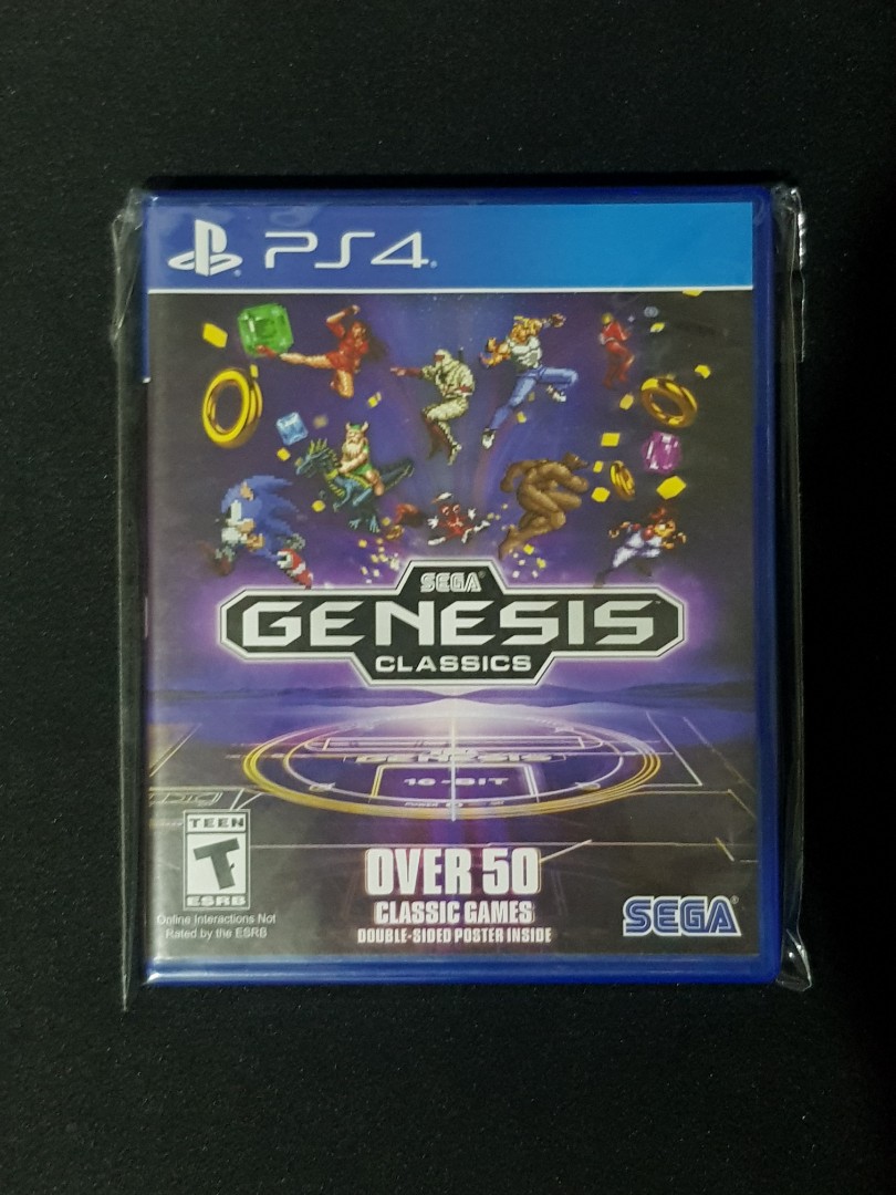 Sega Genesis Classics PS4 PS5, Video Gaming, Video Games, PlayStation ...