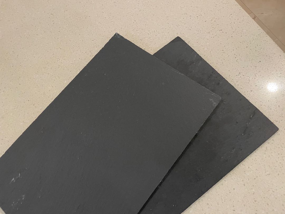 Set of 6 stone plates, Furniture & Home Living, Kitchenware & Tableware ...