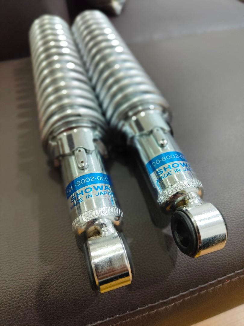 SHOWA SHOCKS |Rear Classic Chorme Motorcycle Suspensions Shocks|Showa ...