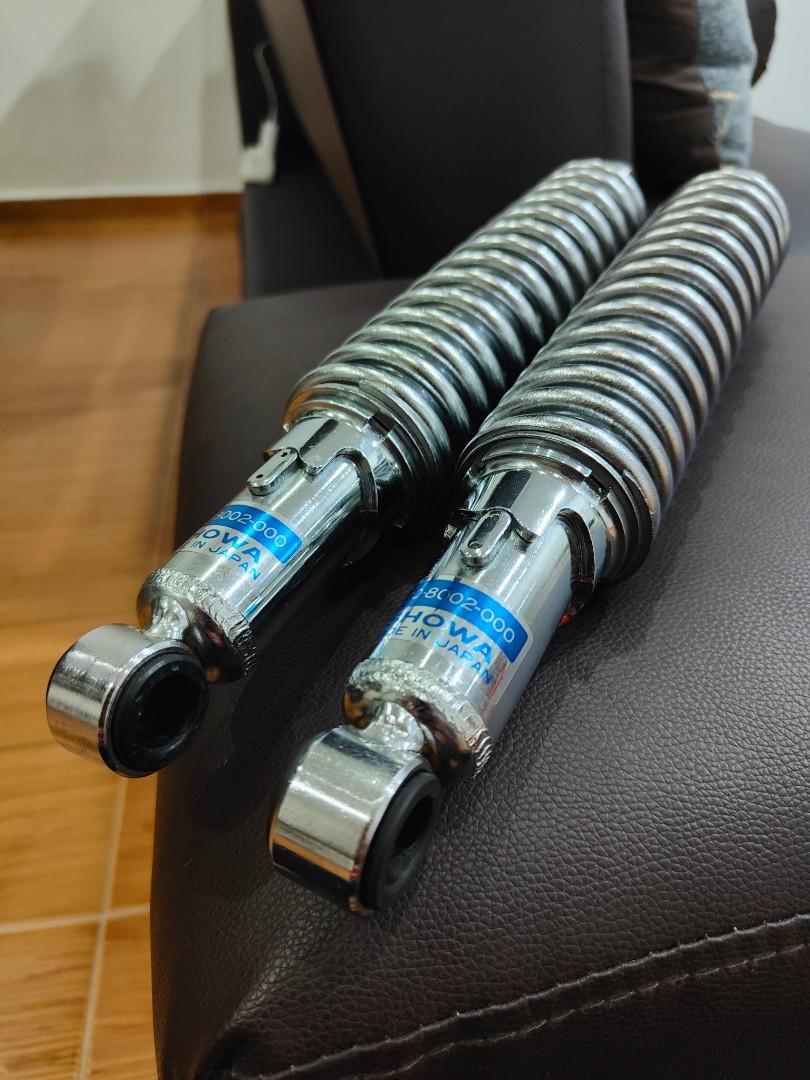 SHOWA SHOCKS |Rear Classic Chorme Motorcycle Suspensions Shocks|Showa ...