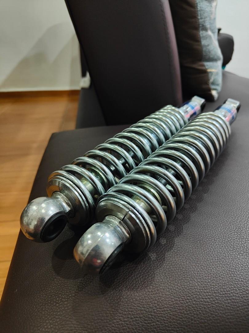 SHOWA SHOCKS |Rear Classic Chorme Motorcycle Suspensions Shocks|Showa ...