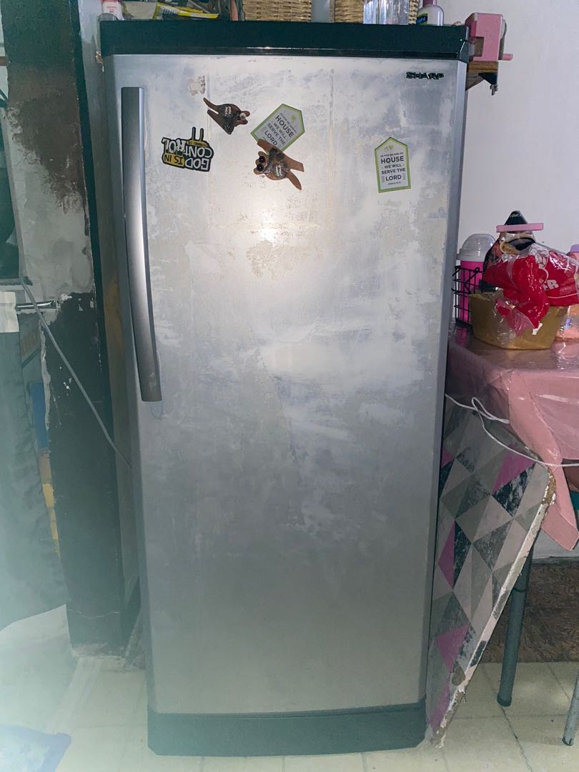 Single Door Sharp Refrigerator- Gray, TV & Home Appliances, Kitchen ...