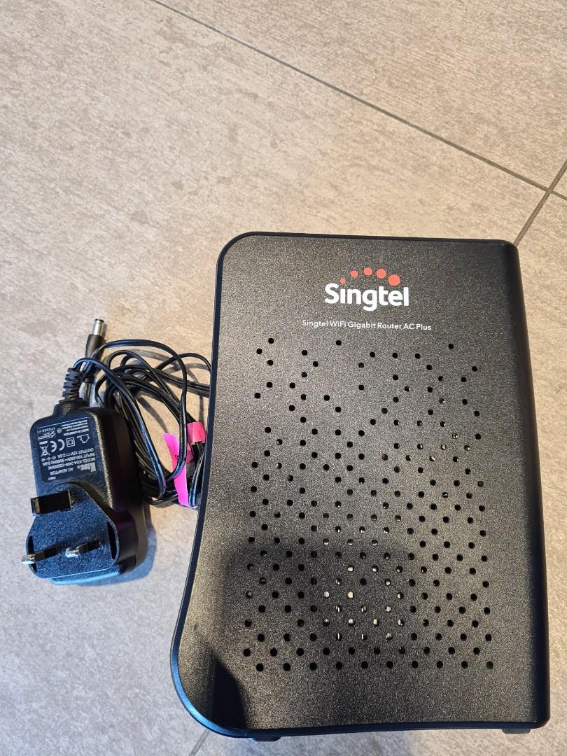 Singtel WiFi Gigabit Router AC Plus, TV & Home Appliances, TV ...