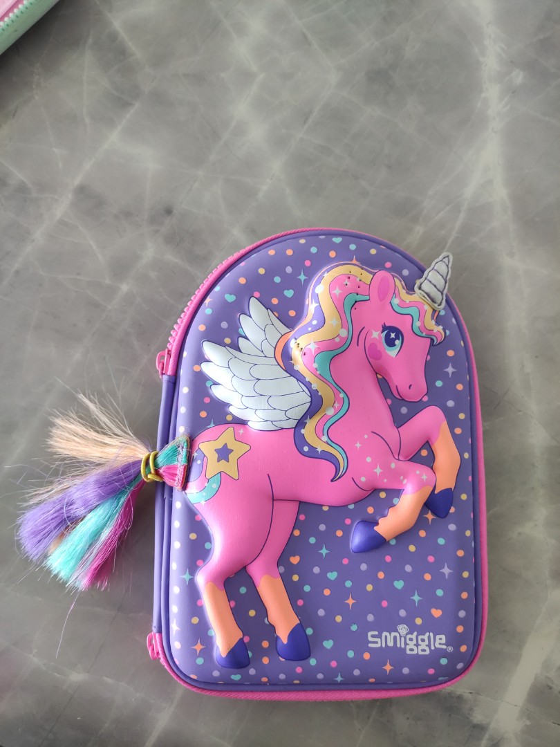 Smiggle unicorn pencil box, Hobbies & Toys, Stationery & Craft ...