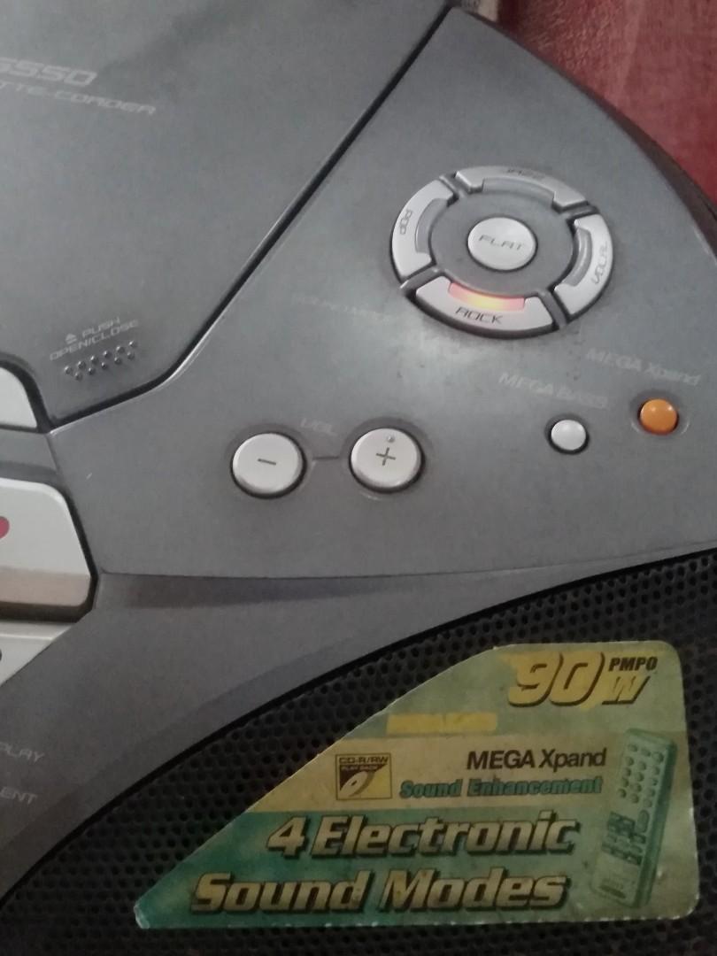 Sony CFD-S550 CD Radio Cassettle Corder , Audio, Portable Music Players ...