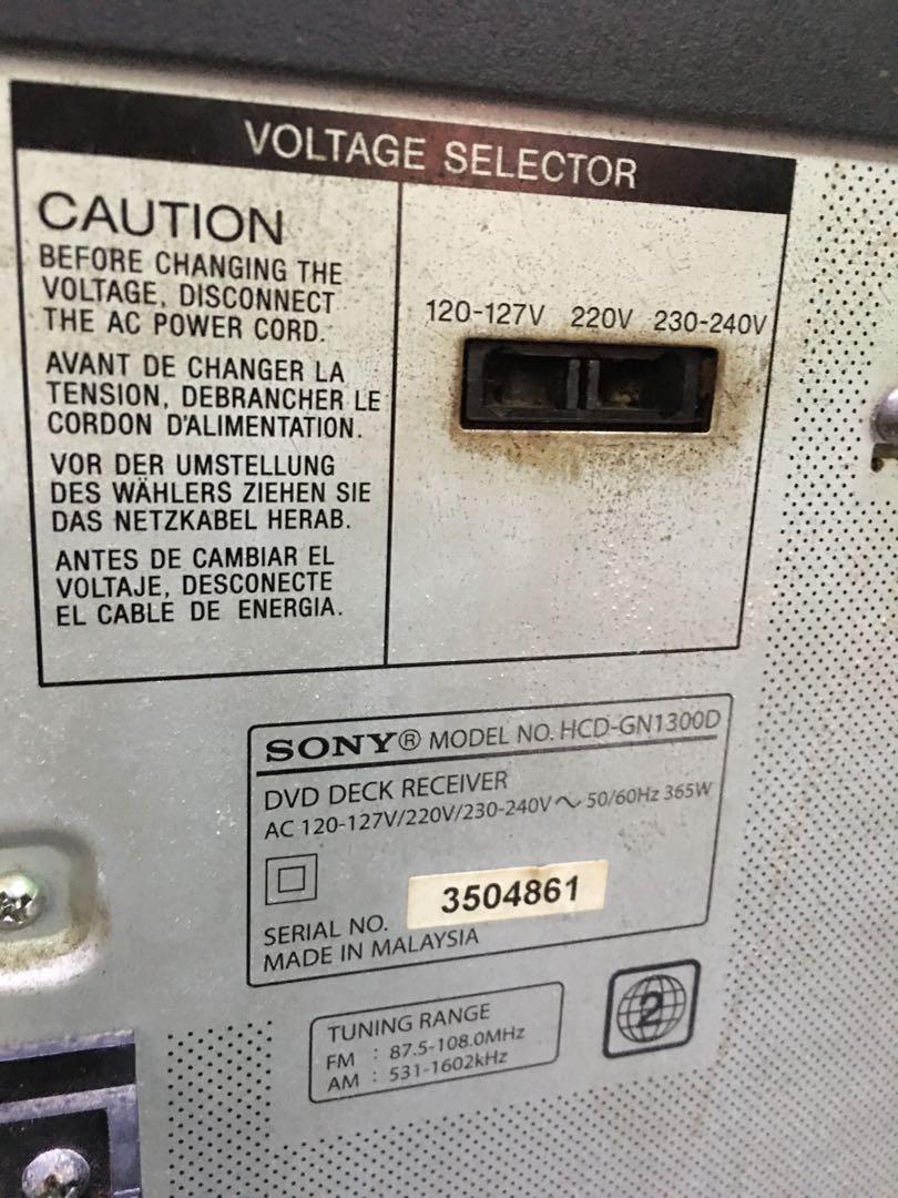 Sony component, Audio, Soundbars, Speakers & Amplifiers on Carousell