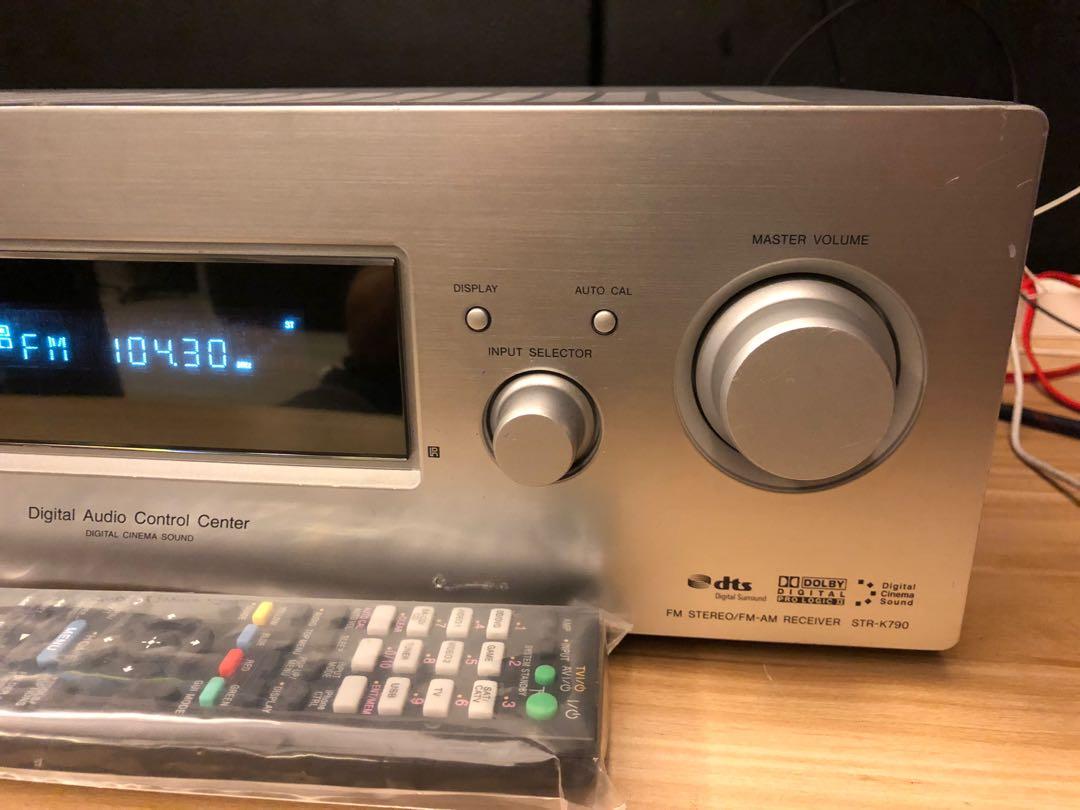 Sony STR-K790 5.1 Silver 800W Home Theater Dolby Digital DTS AM/FM ...