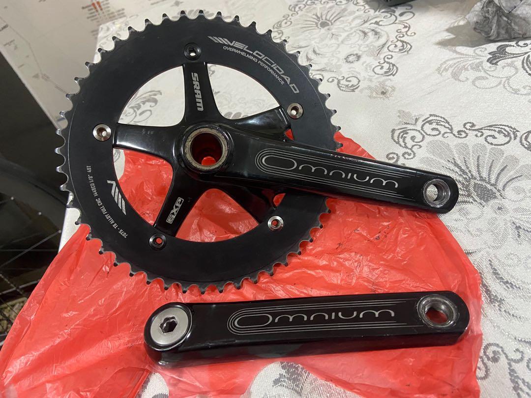 Sram Omnium Crankset, Sports Equipment, Bicycles & Parts, Parts ...