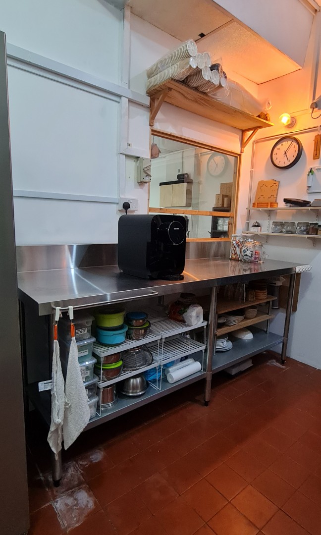 Stainless steel counter top, Furniture & Home Living, Bathroom ...