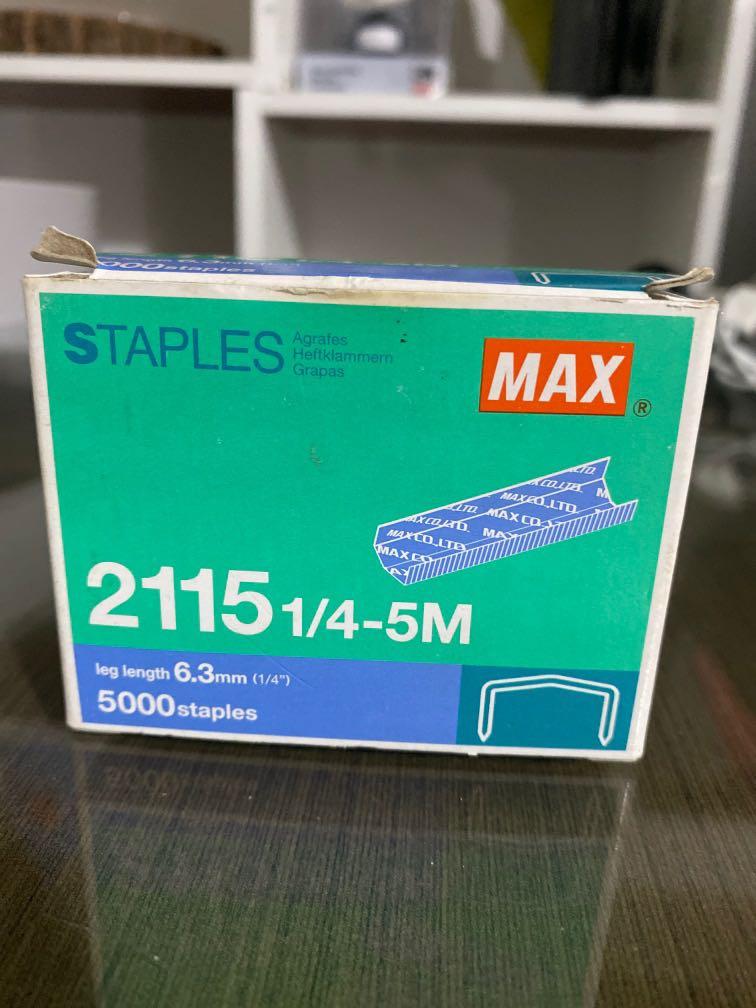 Staple Bullets 2115 1/4-5M, Hobbies & Toys, Stationery & Craft ...