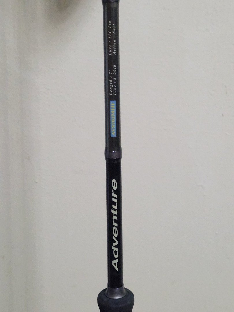 Storm Adventure Bait Casting Rod, Sports Equipment, Fishing on Carousell