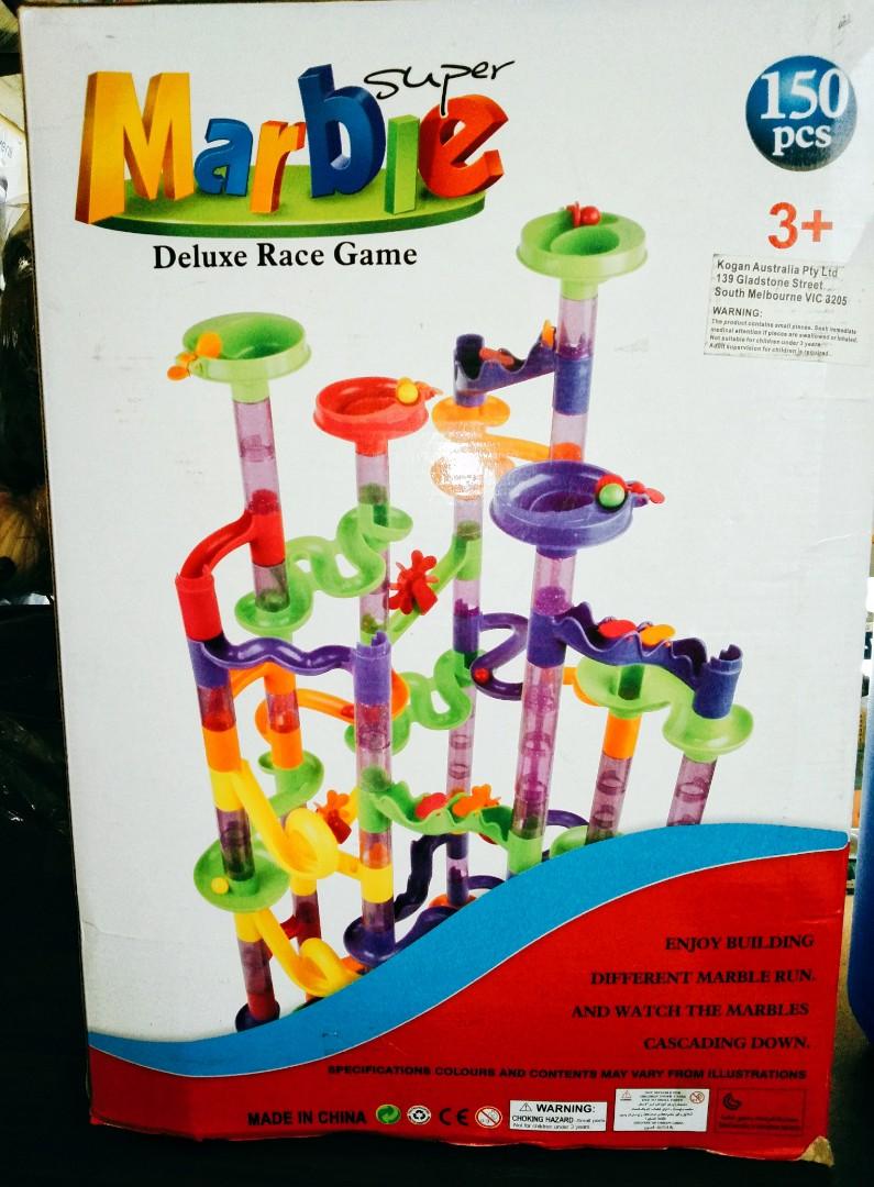 Super Marble Deluxe race game, Hobbies & Toys, Toys & Games on Carousell