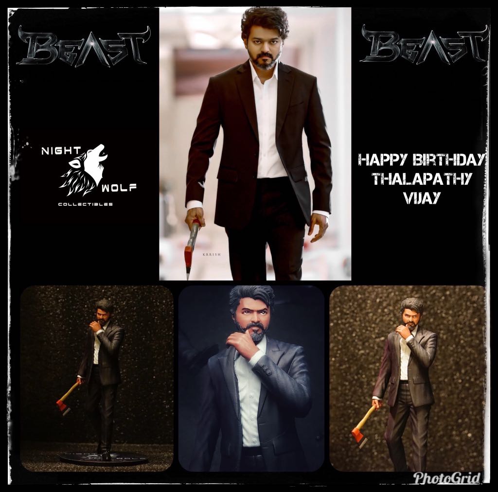Thalapathy Vijay Beast Figurine, Hobbies & Toys, Toys & Games on Carousell