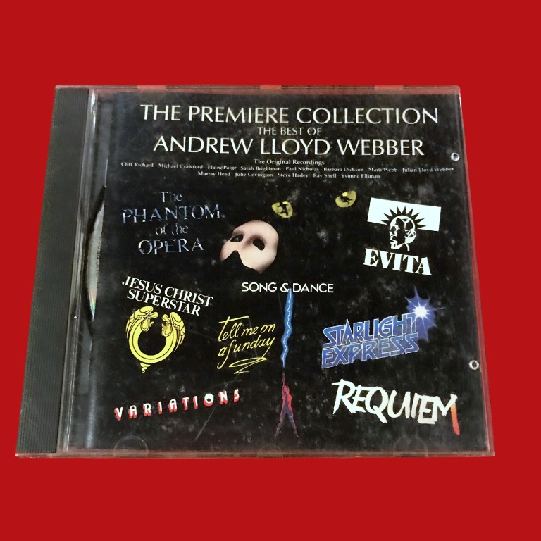 The Best of Andrew Lloyd Webber The Premiere Collection CD, Hobbies & Toys, Music & Media, CDs ...