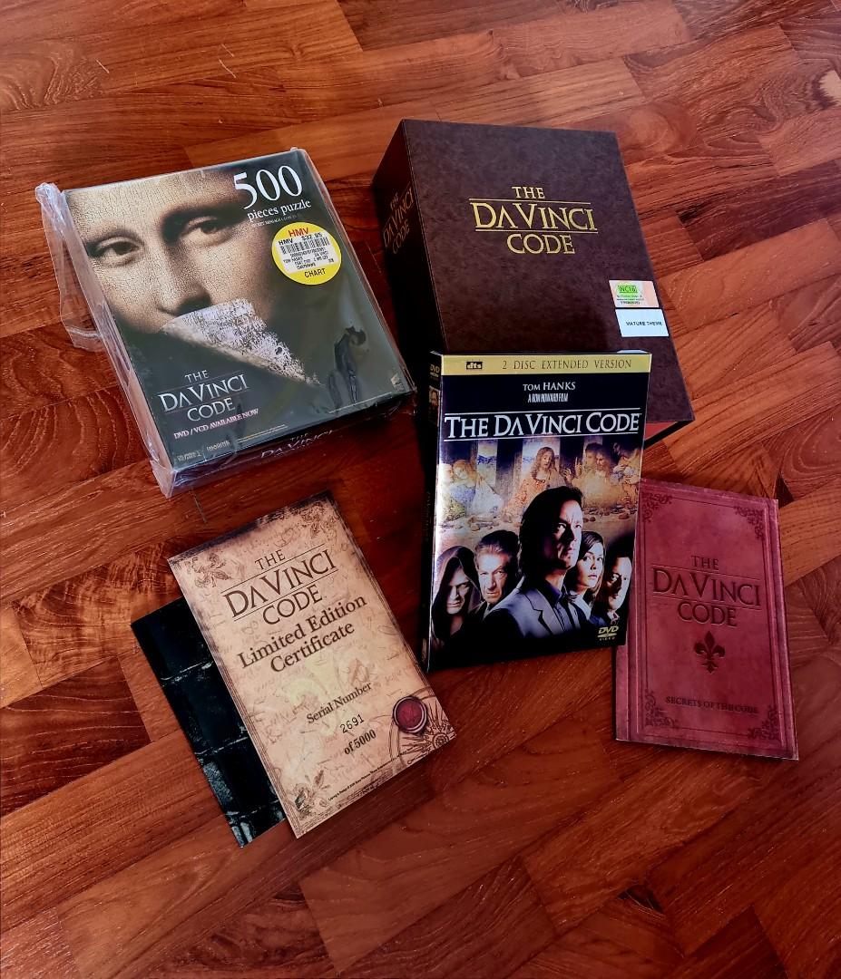 The Da Vinci Code + Angels & Demons. Original Code 3 DVDs, Extended ...