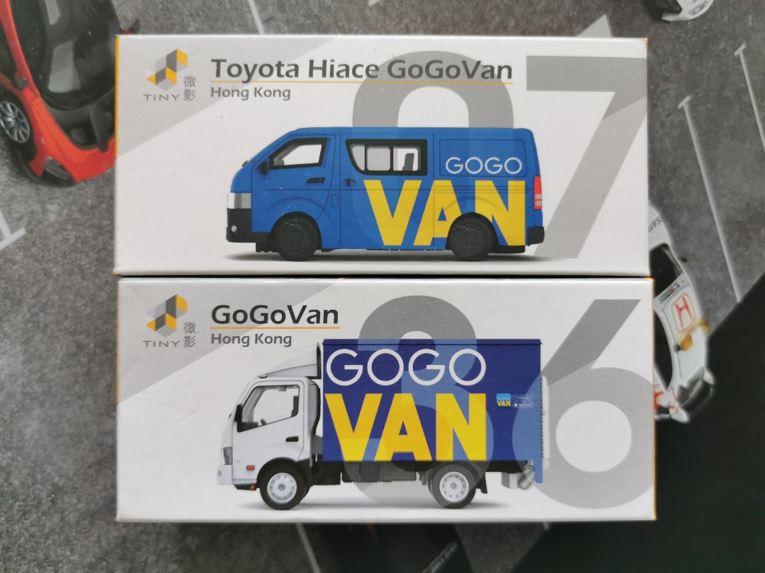 【不議價】TINY 微影 GOGO VAN 貨車, 興趣及遊戲, 玩具 & 遊戲類 - Carousell
