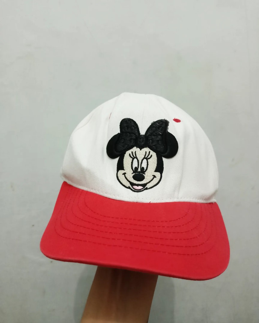 Topi minnie mouse ori disney, Fesyen Pria, Aksesoris, Topi di Carousell
