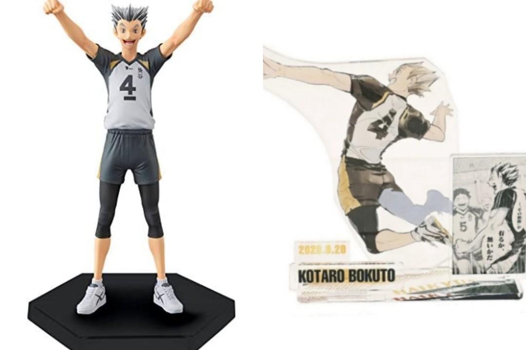 TRADE Bokuto Figure DXF with Bokuto Acrylic Standee JUMP Haikyuu Haikyu ...