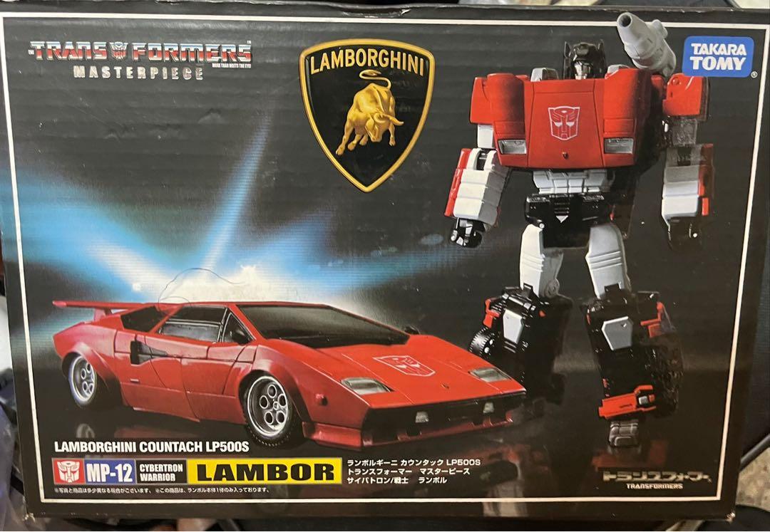 Transformers Masterpiece MP-12 Lambor Lamborghini Countach LP500S ...