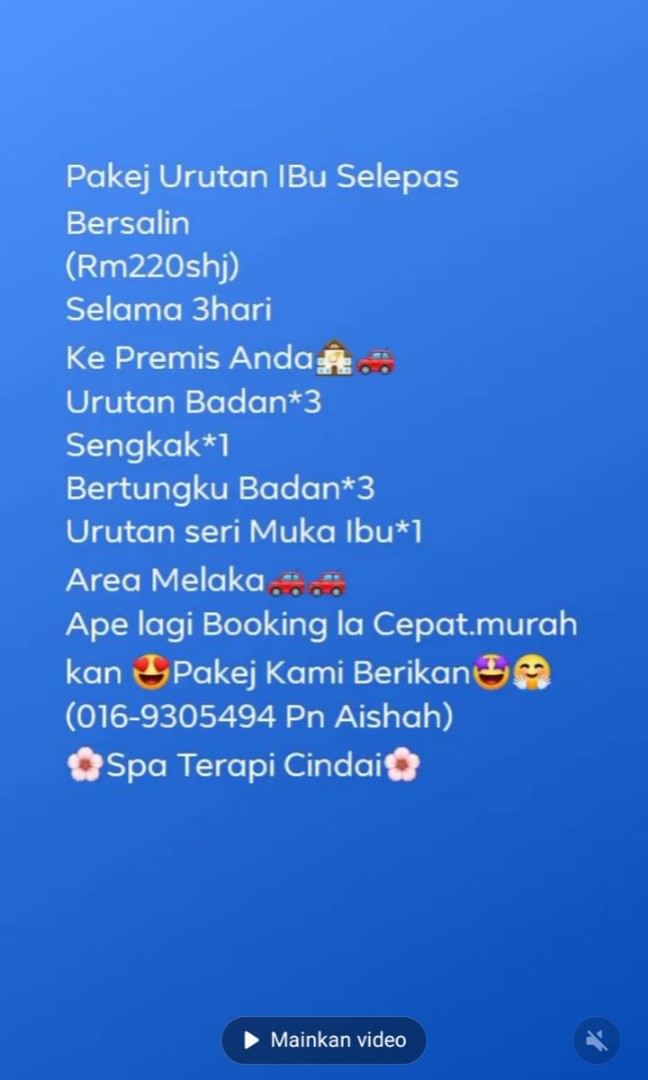 Urutan badan, Services, Beauty Services on Carousell