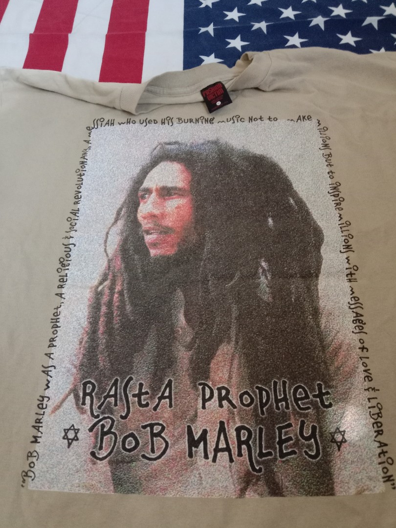 Vintage Bob Marley(Rasta Prophet), Men's Fashion, Tops & Sets, Formal ...