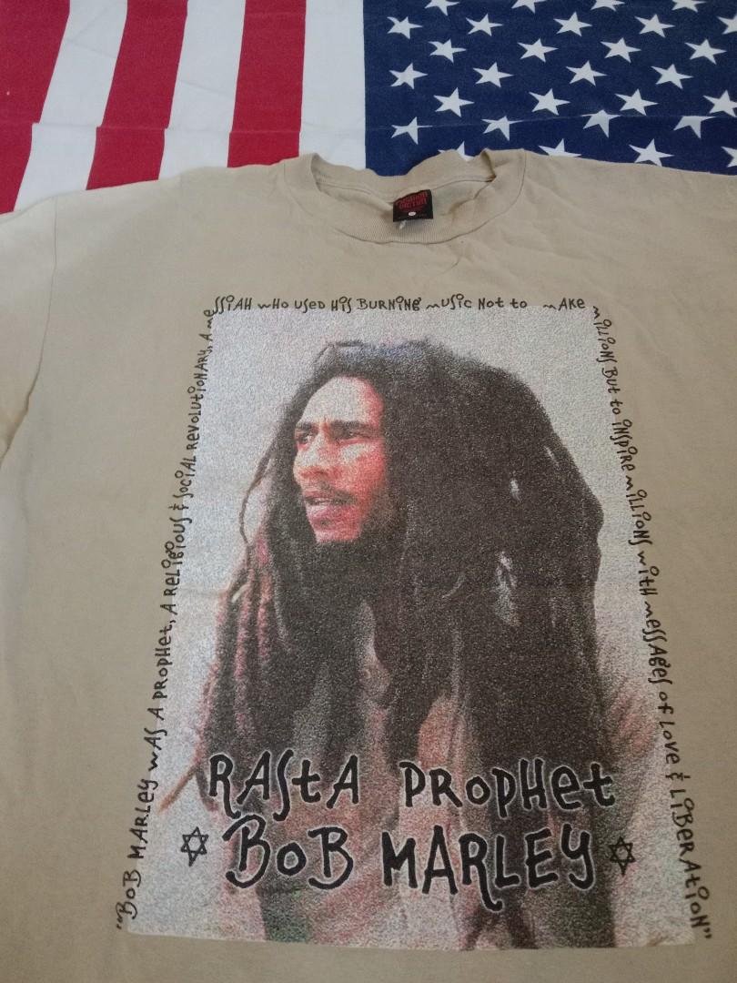 Vintage Bob Marley(Rasta Prophet), Men's Fashion, Tops & Sets, Formal ...