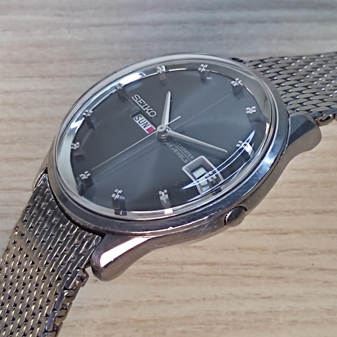 Vintage Seiko Weekdater Automatic 6206-9000 (SWA02), Men's Fashion ...