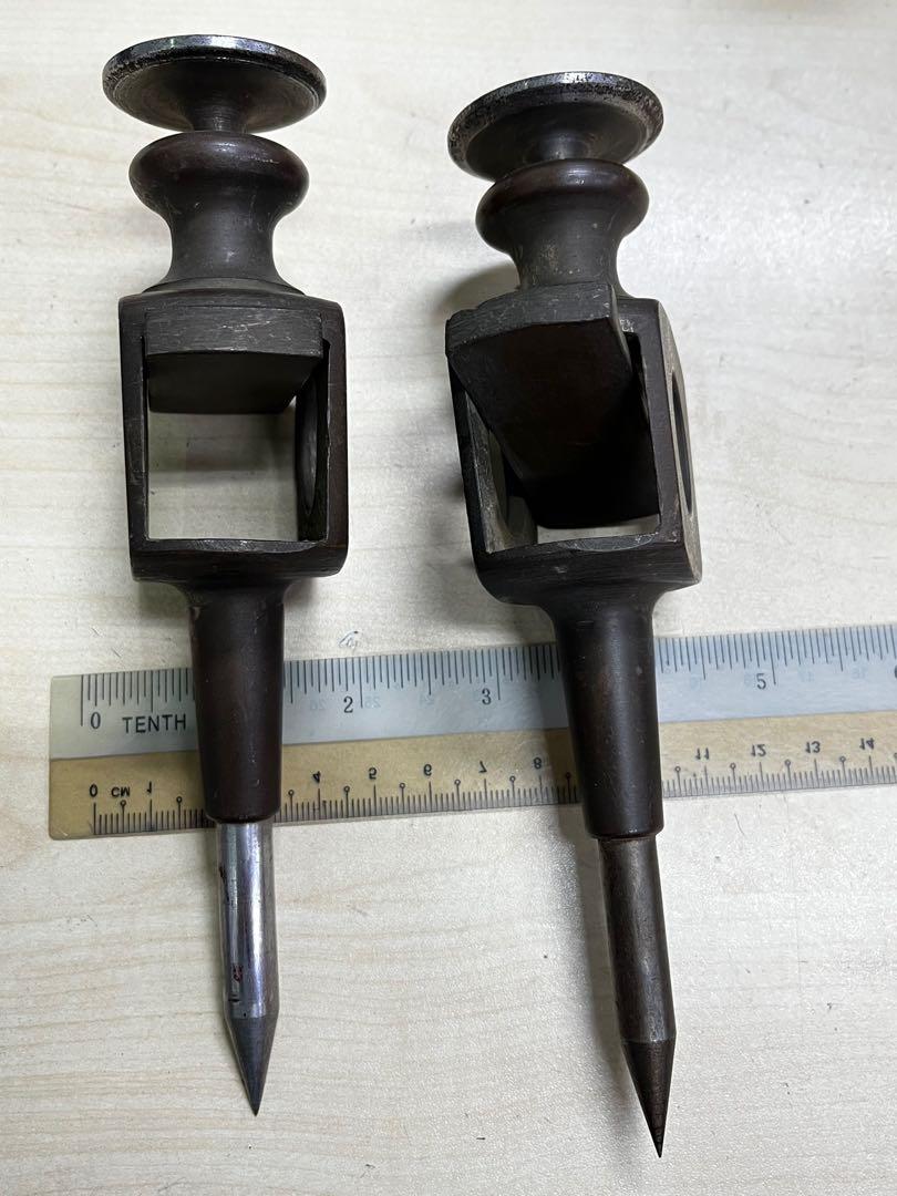 Vintage Woodworking Trammel Points , Carpenter wood working Beam ...