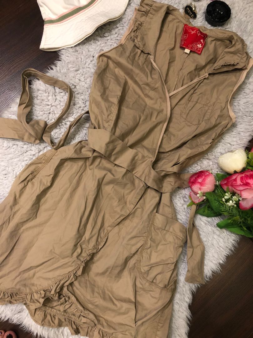 Wrap around dress, Women's Fashion, Dresses & Sets, Dresses on Carousell