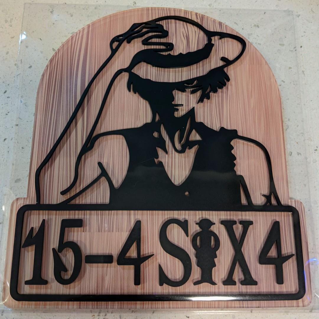 Zenitsu Tanjiro Acrylic Signage / Unit Number/ Door Sign / Demon Slayer ...