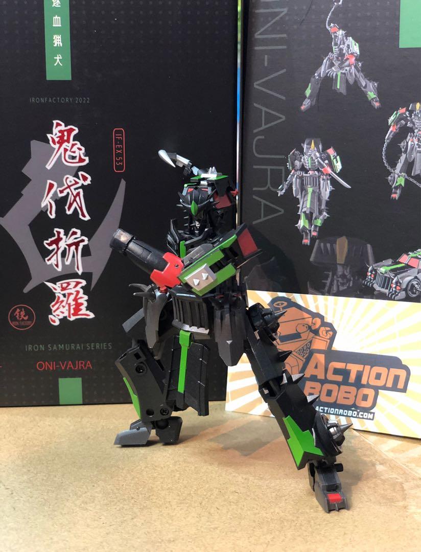 鐵工廠 EX53 Iron Factory ONI VAJRA 禁閉lockdown, 興趣及遊戲, 玩具 & 遊戲類 - Carousell