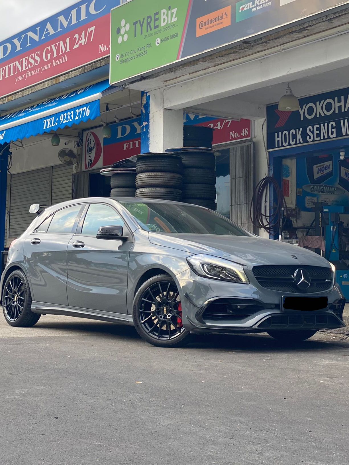 A45 Bodykit for W176 Mercedes, Car Accessories, Accessories on Carousell