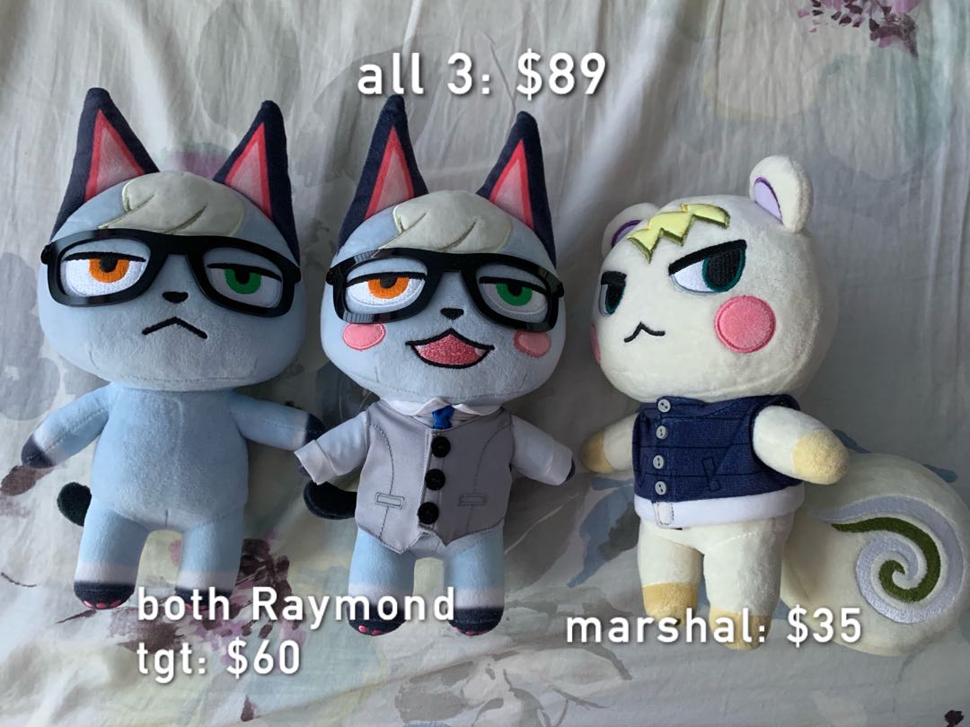 ACNH Raymond & Marshal 20cm doll plush, Hobbies & Toys, Toys & Games on ...