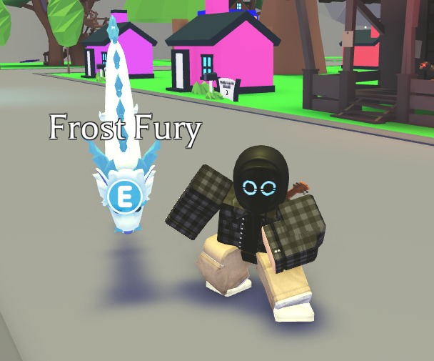 ADOPT ME - FLY RIDE (FR) FROST FURY, Video Gaming, Gaming Accessories ...