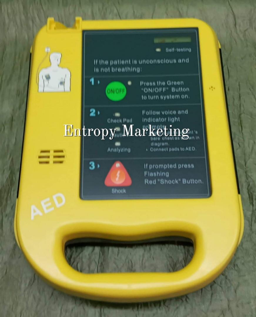 AED Automated External Defibrillator, Health & Nutrition, Health ...