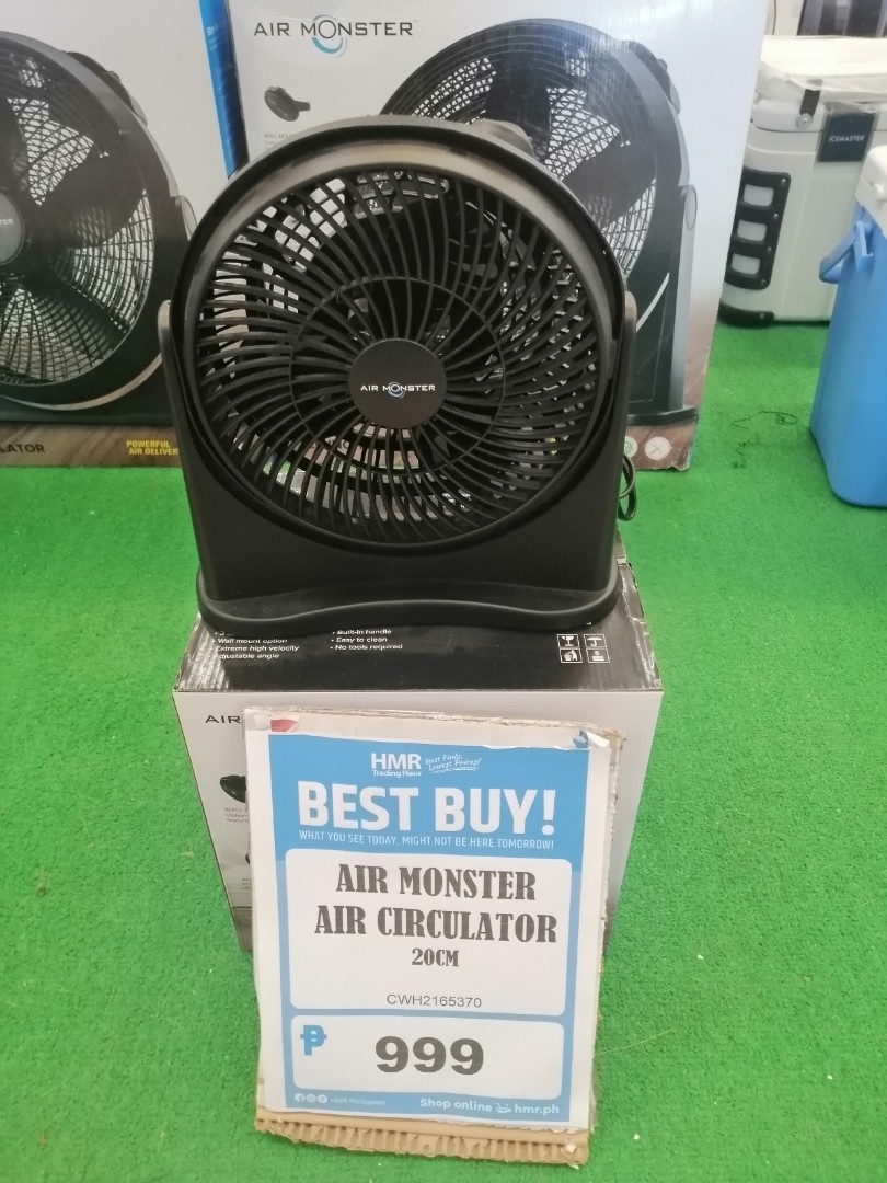 Air Monster Air Curculator, Furniture & Home Living, Lighting & Fans ...