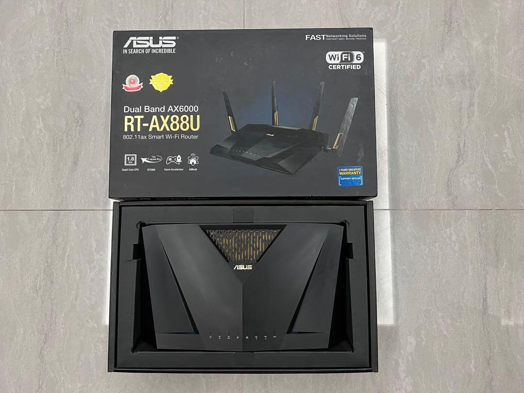 ASUS AX88U Router for selling, Computers & Tech, Parts & Accessories ...