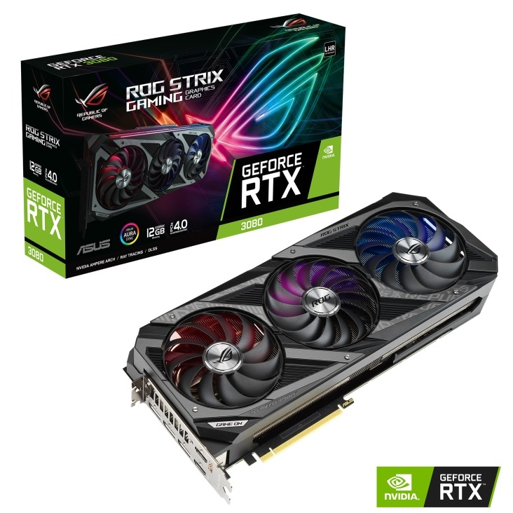 [NO STOCK] ASUS ROG Strix GeForce RTX™ 3080 OC Edition 12GB GDDR6X ROG ...