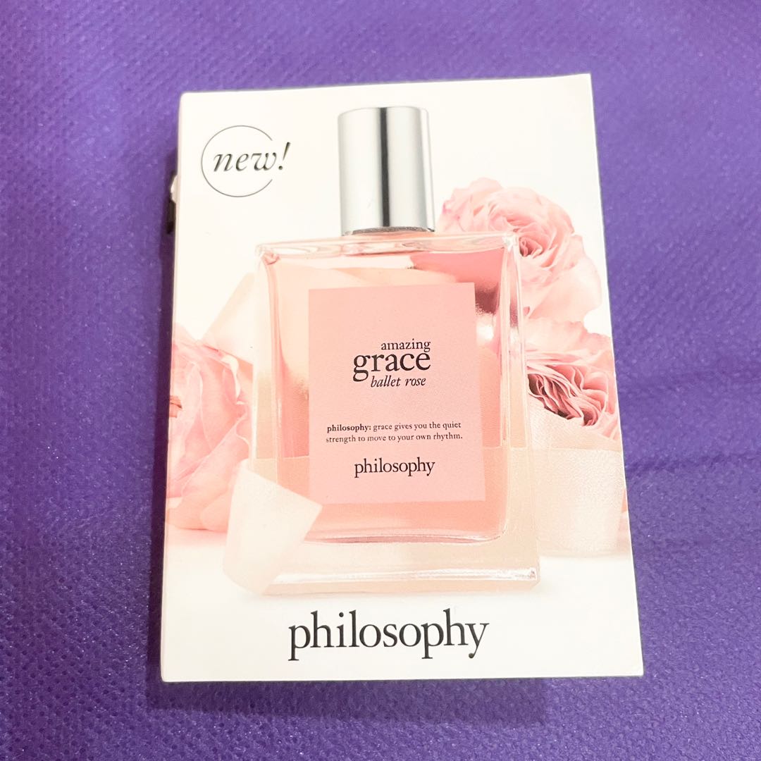 AUTHENTIC Philosophy amazing grace ballet rose eau de toilette perfume ...