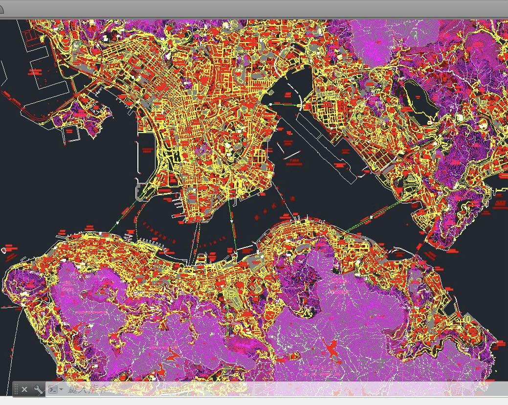 Autodesk AutoCAD Hong Kong Map / Hong Kong Survey Plan / Site Map, 其他 ...