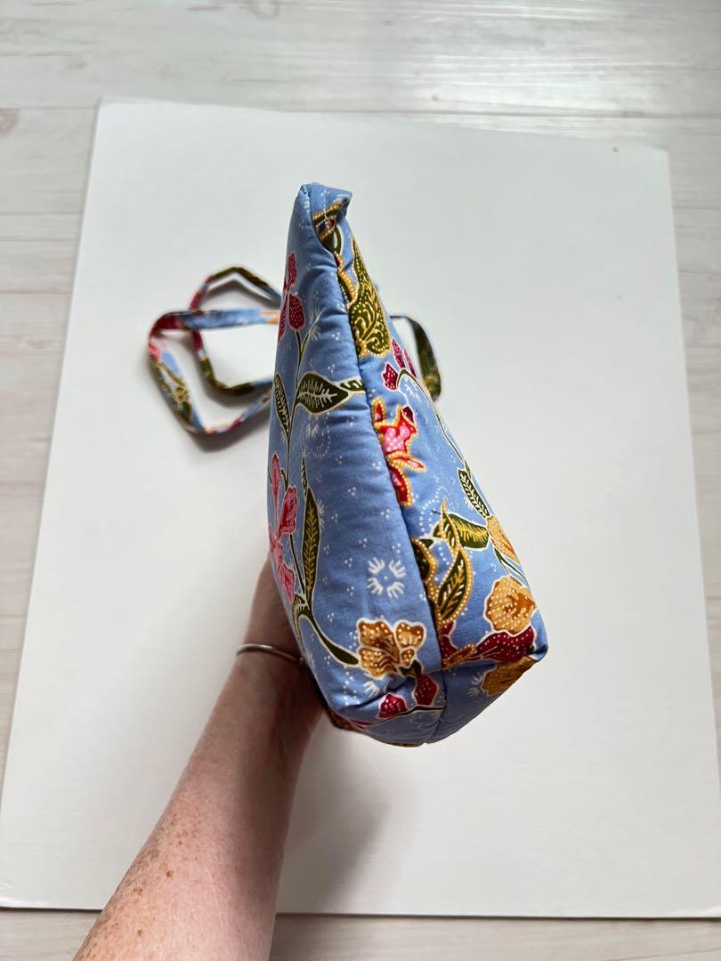Batik Small Sling Bag Handmade in Singapore, Women's Fashion, Bags ...