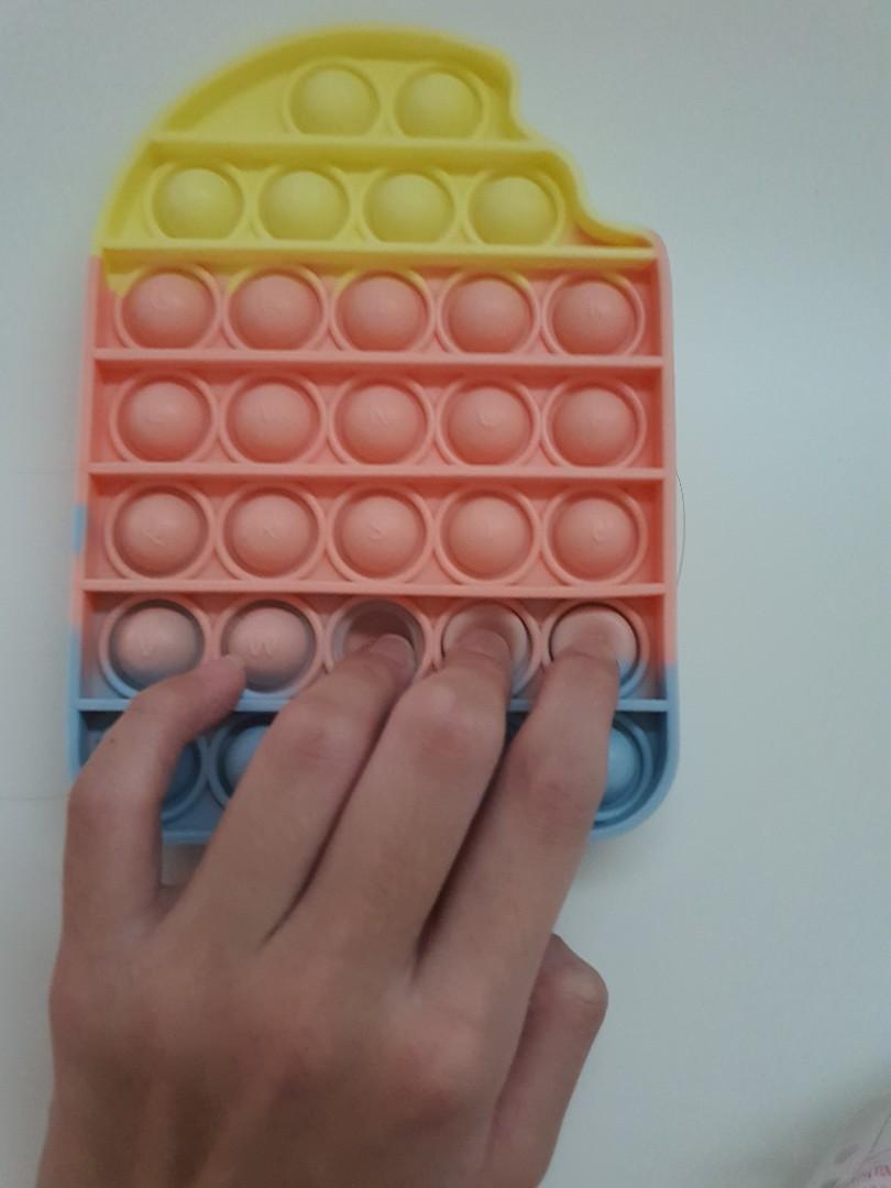 Bitten popsicle POP IT fidget TOY CHEAP, Hobbies & Toys, Toys & Games ...